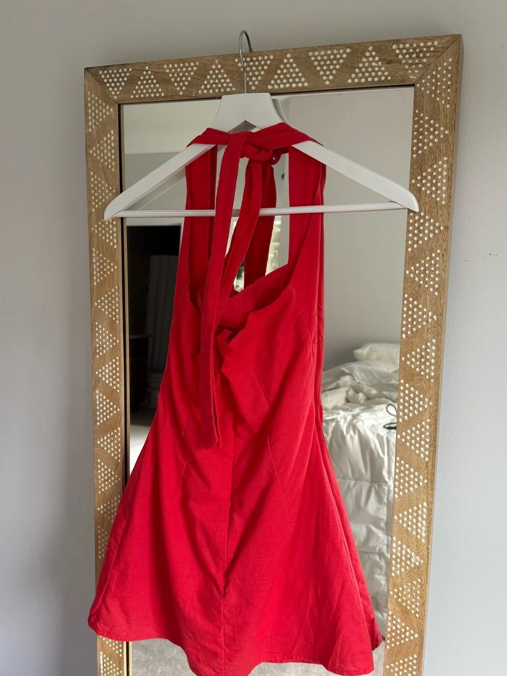 Seven Wonders | Dresses | Seven Wonders Red Halter Mini Dress | Poshmark